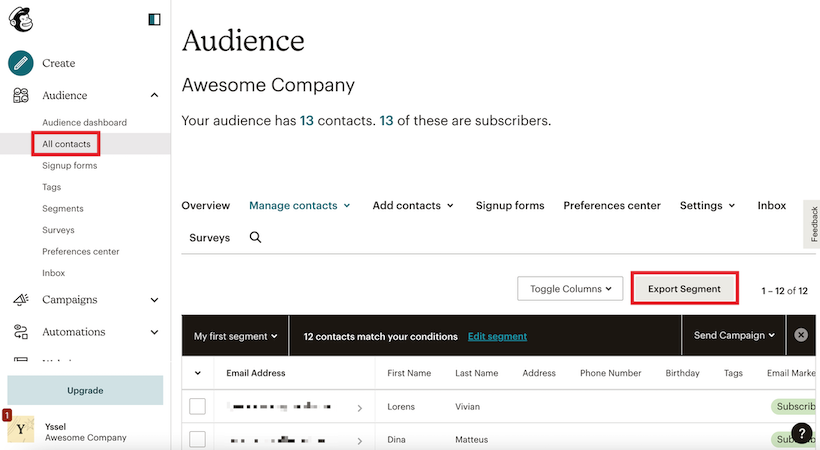 How can I migrate my data from Mailchimp to Pipedrive? - Knowledge Base | Pipedrive